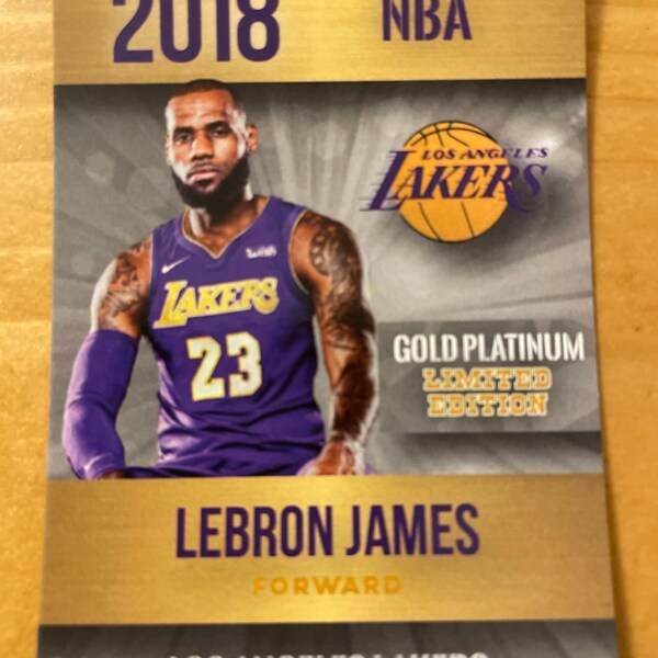 Lebron James Rookie Card - Etsy