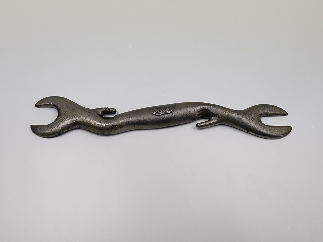 Vintage Double Open End Wrench Unique Style Rare Collectible or Deco ...