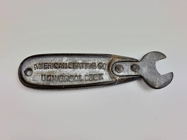 Vintage American Seating Universal Desk 13986 Wrench - Etsy