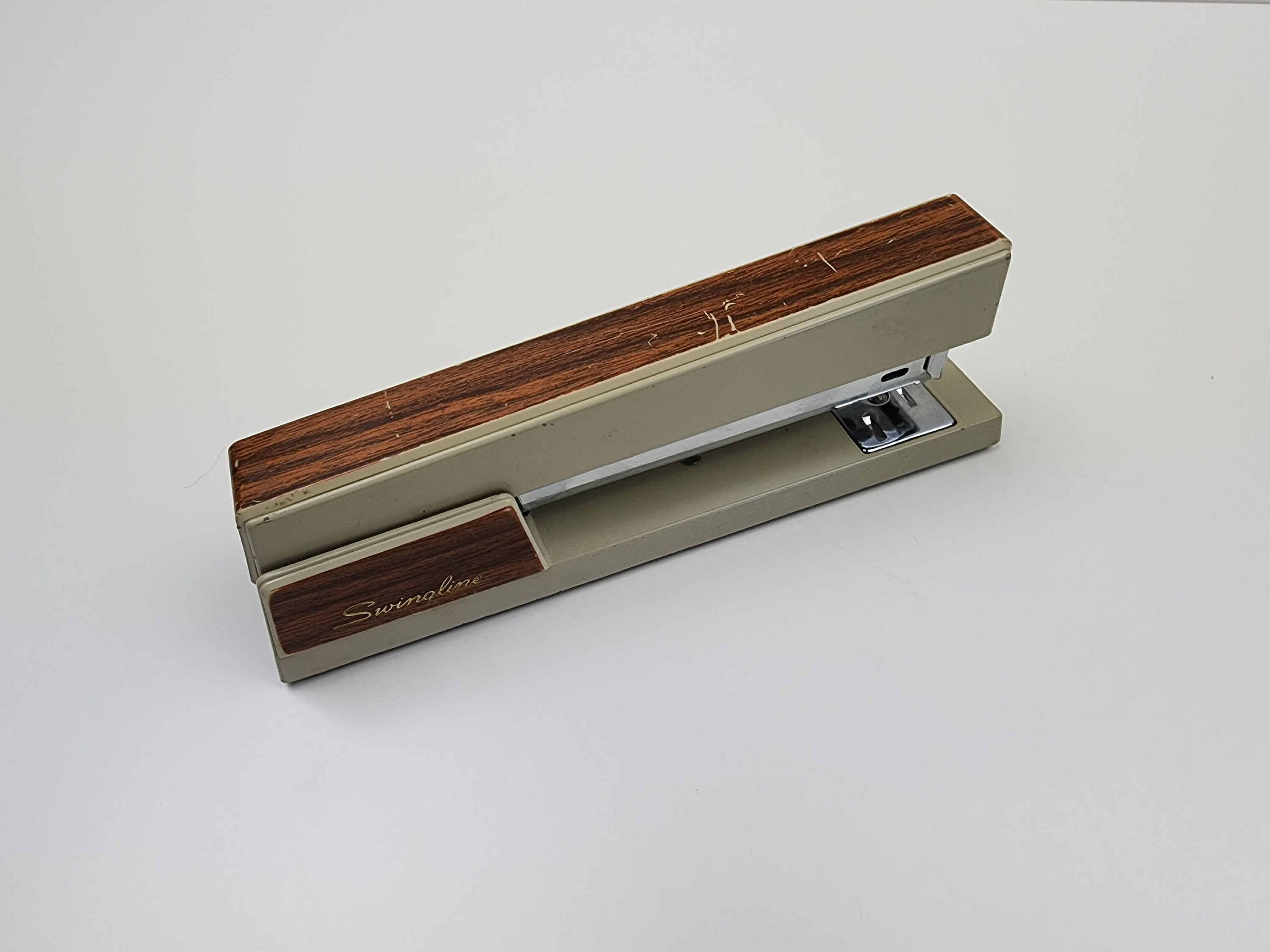 Vintage SWINGLINE Model 767 Woodgrain Stapler USA - Etsy