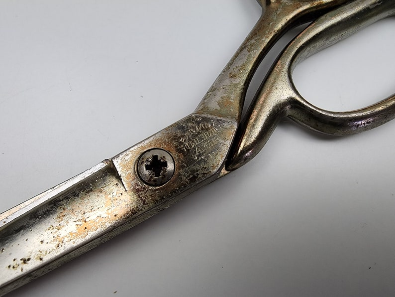 Vintage Richard of Sheffield Scissors Rediant Golden Age Sewing Tailor ...
