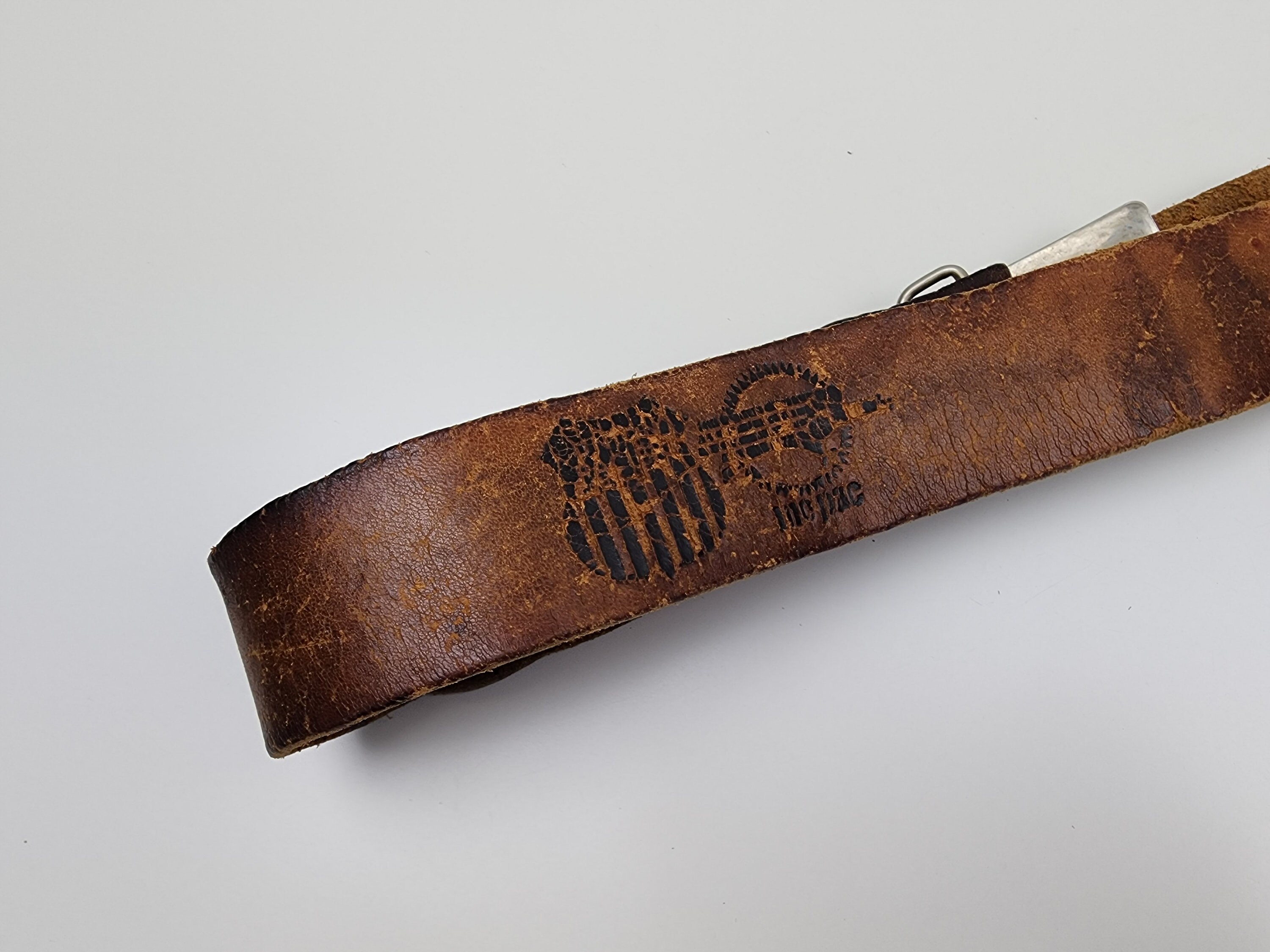 Vintage Union Pacific Railroad Leather Belt 40" CHAMBERS BELT CO - Etsy