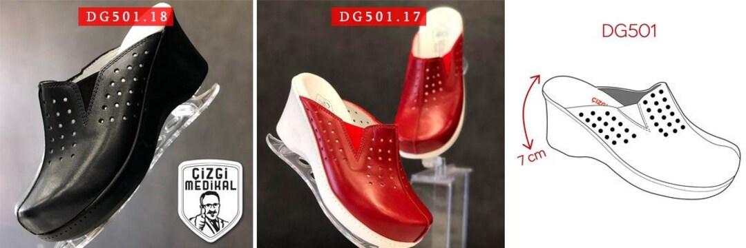100 % Real Leather Clogs for Nurses, Medical Shoes,comfortable Shoes ...