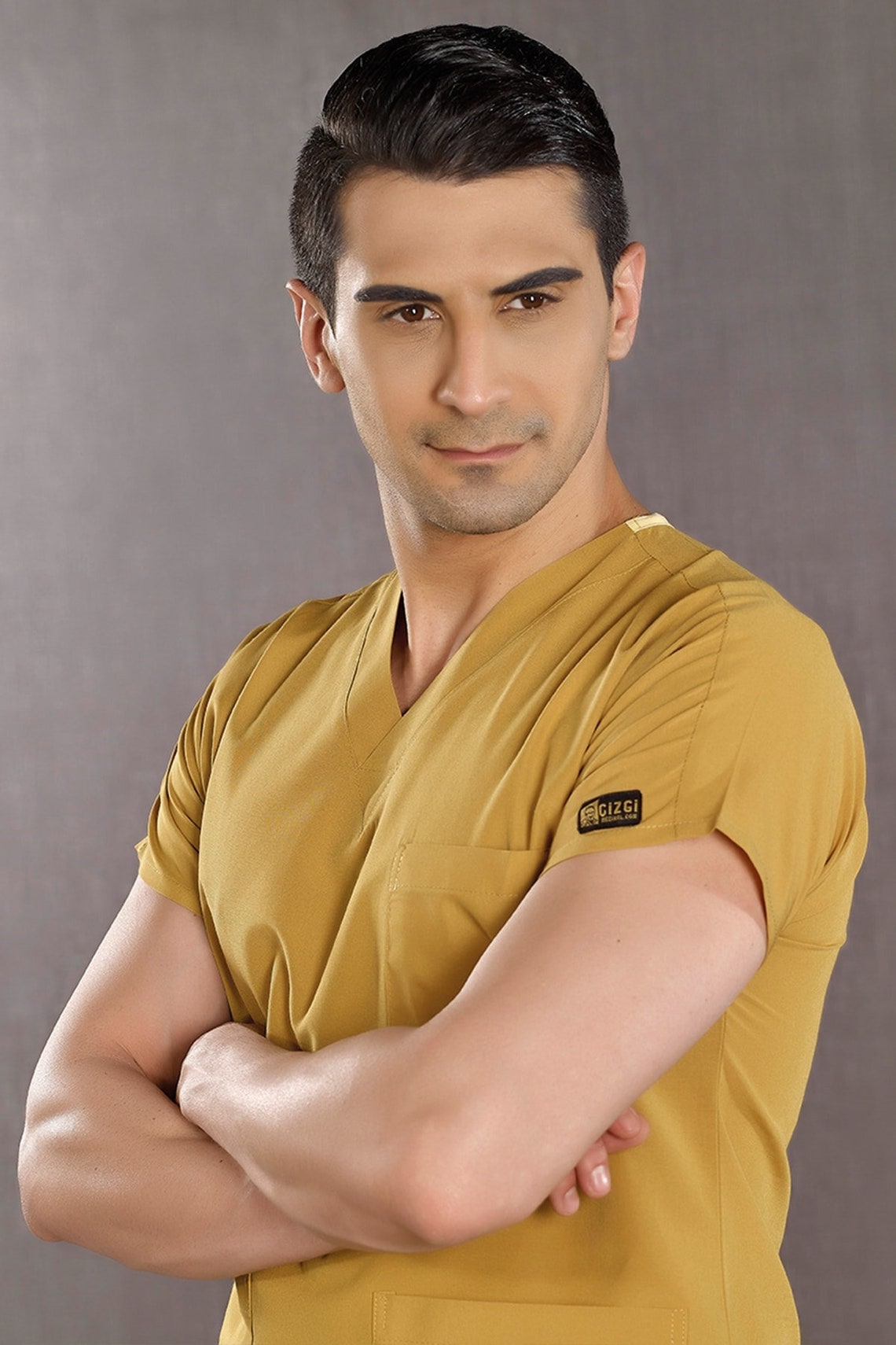 Mustard Scrub Set, Scrub Set Woman, Medical Scrub, Scrub for Woman ...