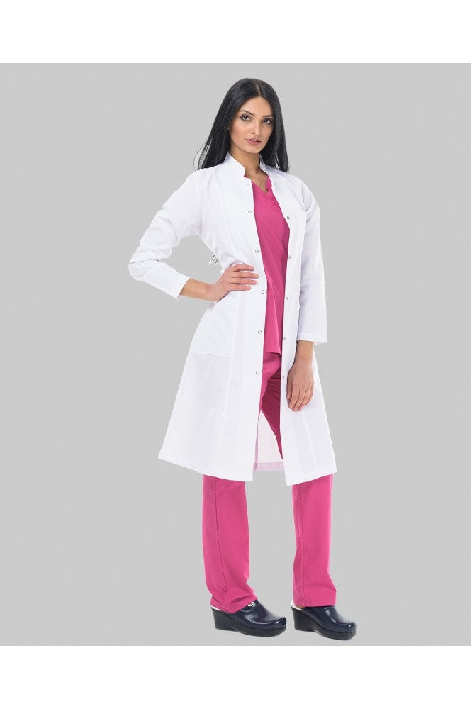 Women's Medical White Lab Coat Doctor Dentist Surgeon - Etsy