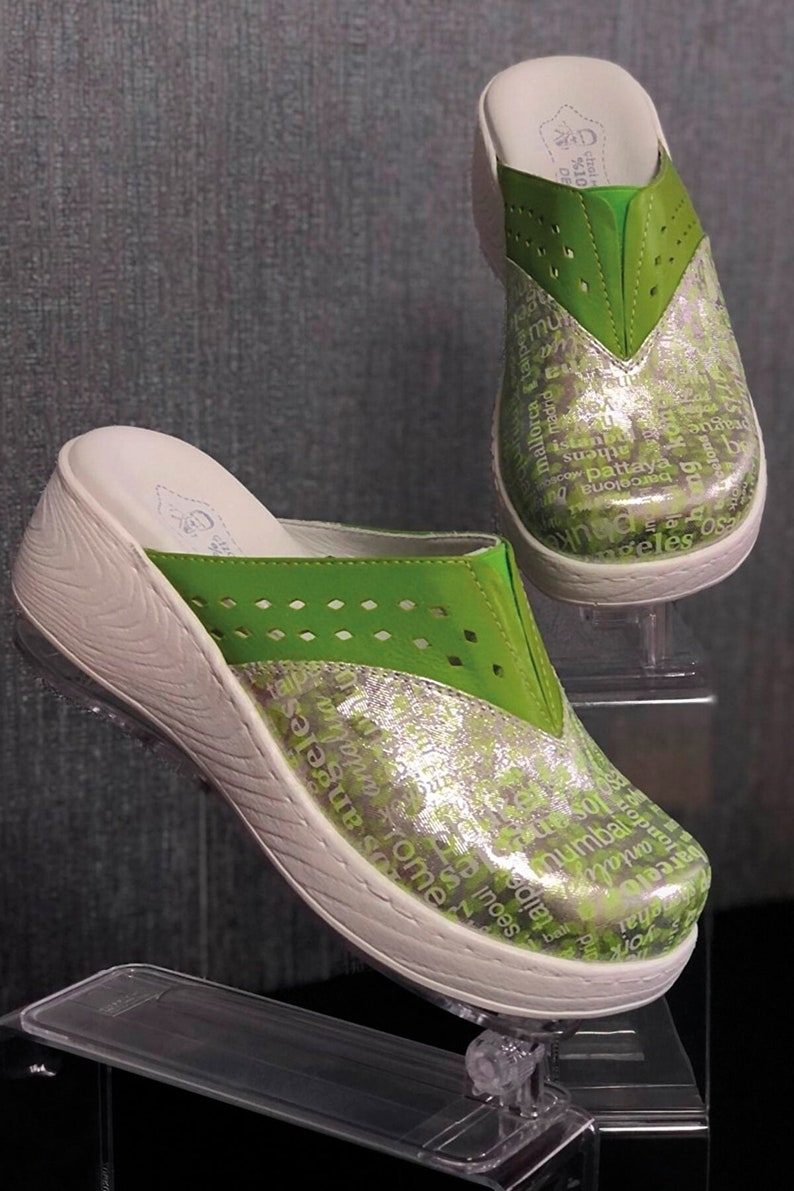 100 % Real Leather Clogs for Nurses, Medical Shoes,comfortable Shoes ...