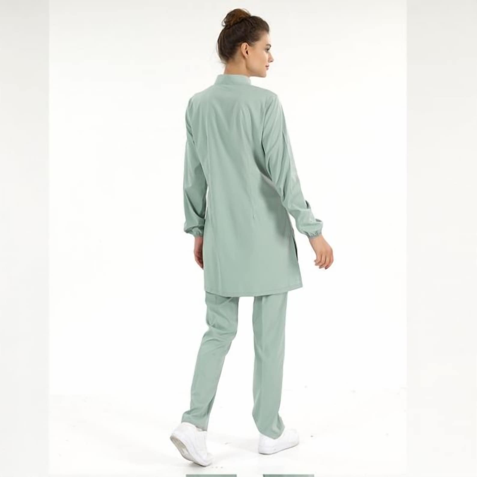 Elevate Your Work Attire: Modest Scrub Set for Women in the Medical ...
