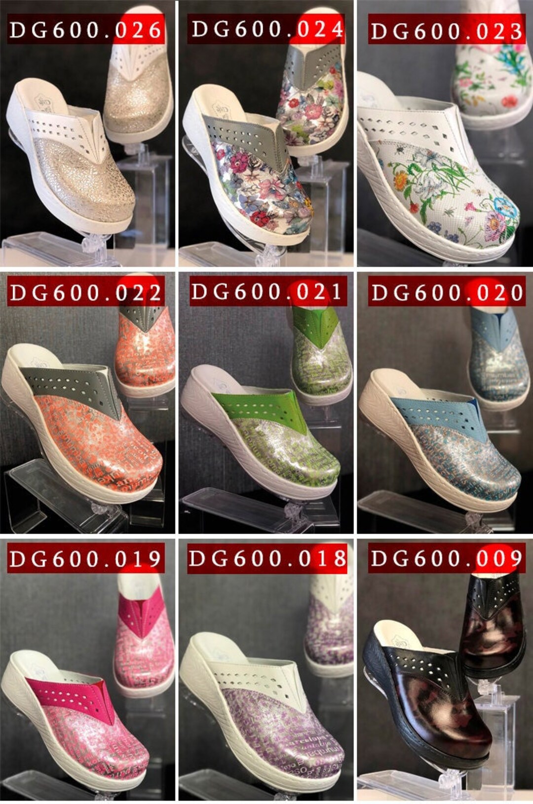 100 % Real Leather Clogs for Nurses, Medical Shoes,comfortable Shoes ...