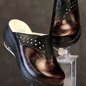 100 % Real Leather Clogs for Nurses, Medical Shoes,comfortable Shoes ...