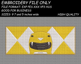 Power Ranger Embroidery - Etsy UK