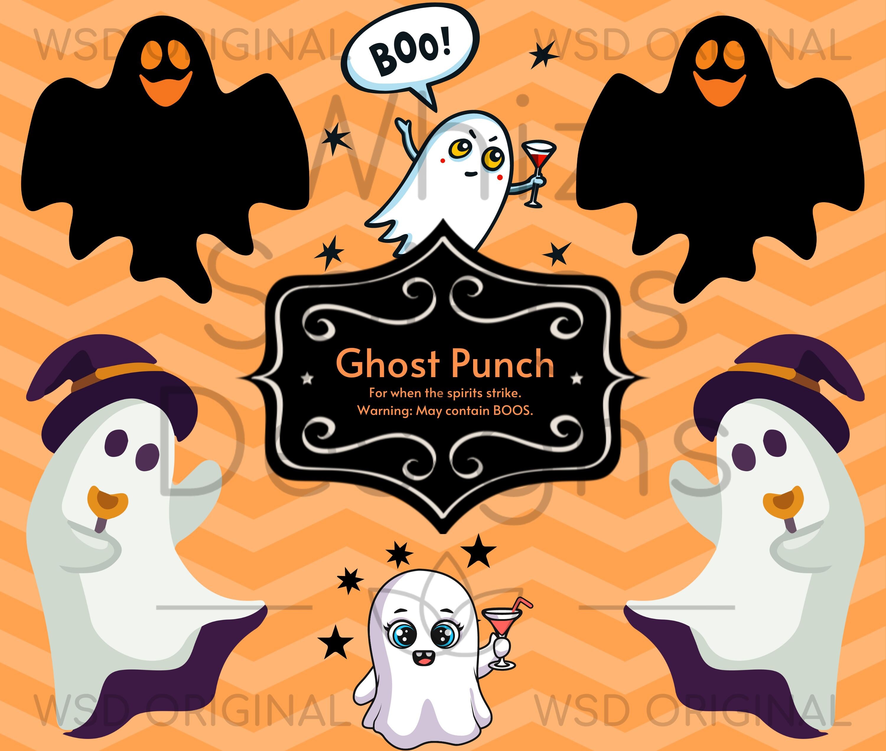 Ghost Punch May Contain Boos Sgv and Png Files. Immediate Download File ...