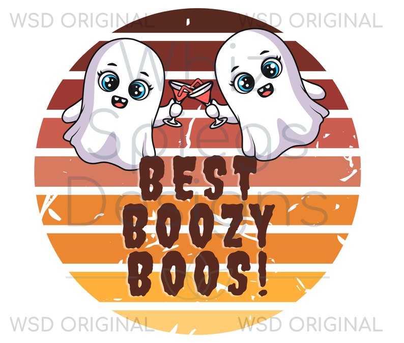 Ghost Best Boos and Best Boozy Boos SVG PNG Set. Digital Download Files ...