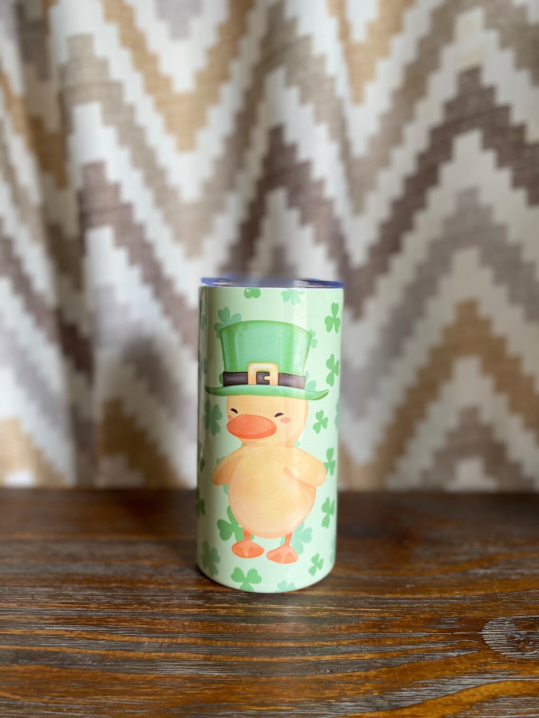 12 Oz Irish Duck With Hat and Shamrocks. Adorable Gift for Irish. Small ...