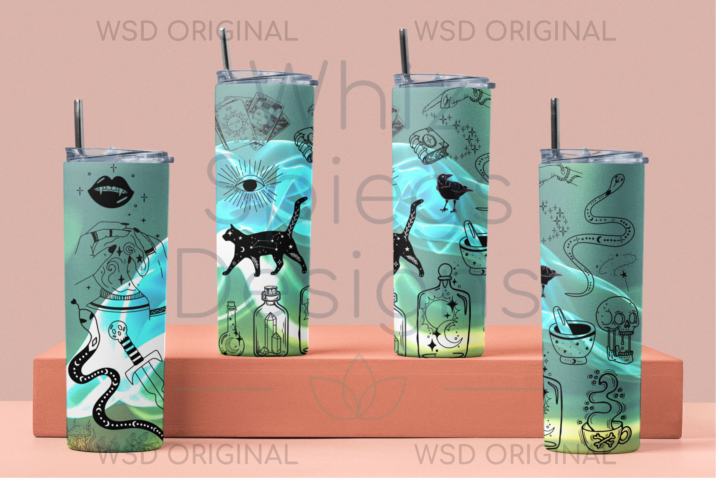 Witchy Ways SVG PNG Files Black Cats Spells Snakes and Potions Just ...