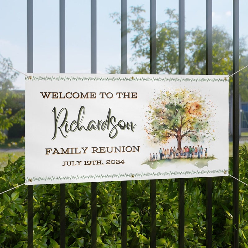 Family Reunion Sign - Etsy
