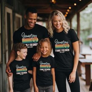 Personalized Family Reunion T Shirt, Custom Family Gathering Tee Shirt ...