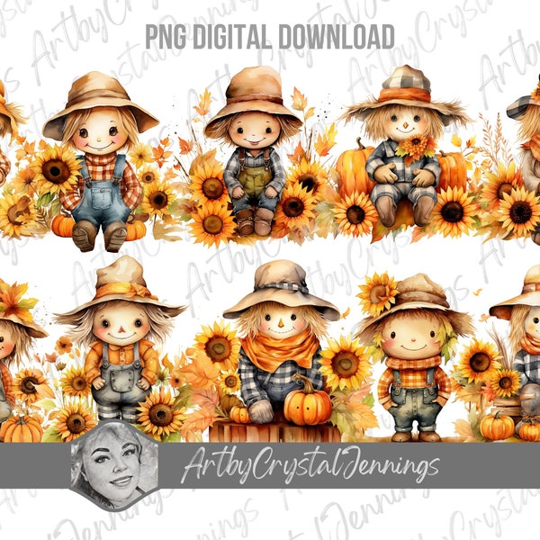 Scarecrow Decor - Etsy