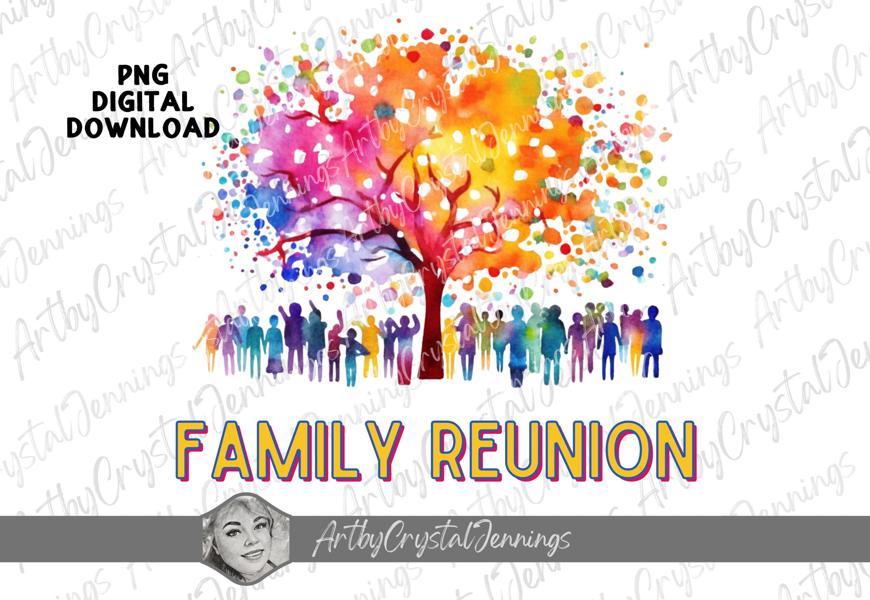 Family Reunion Background Designs