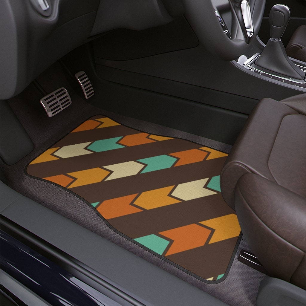 Abstract Boho Hippie Vintage Inspired Car Accessory Floor Mats - Etsy