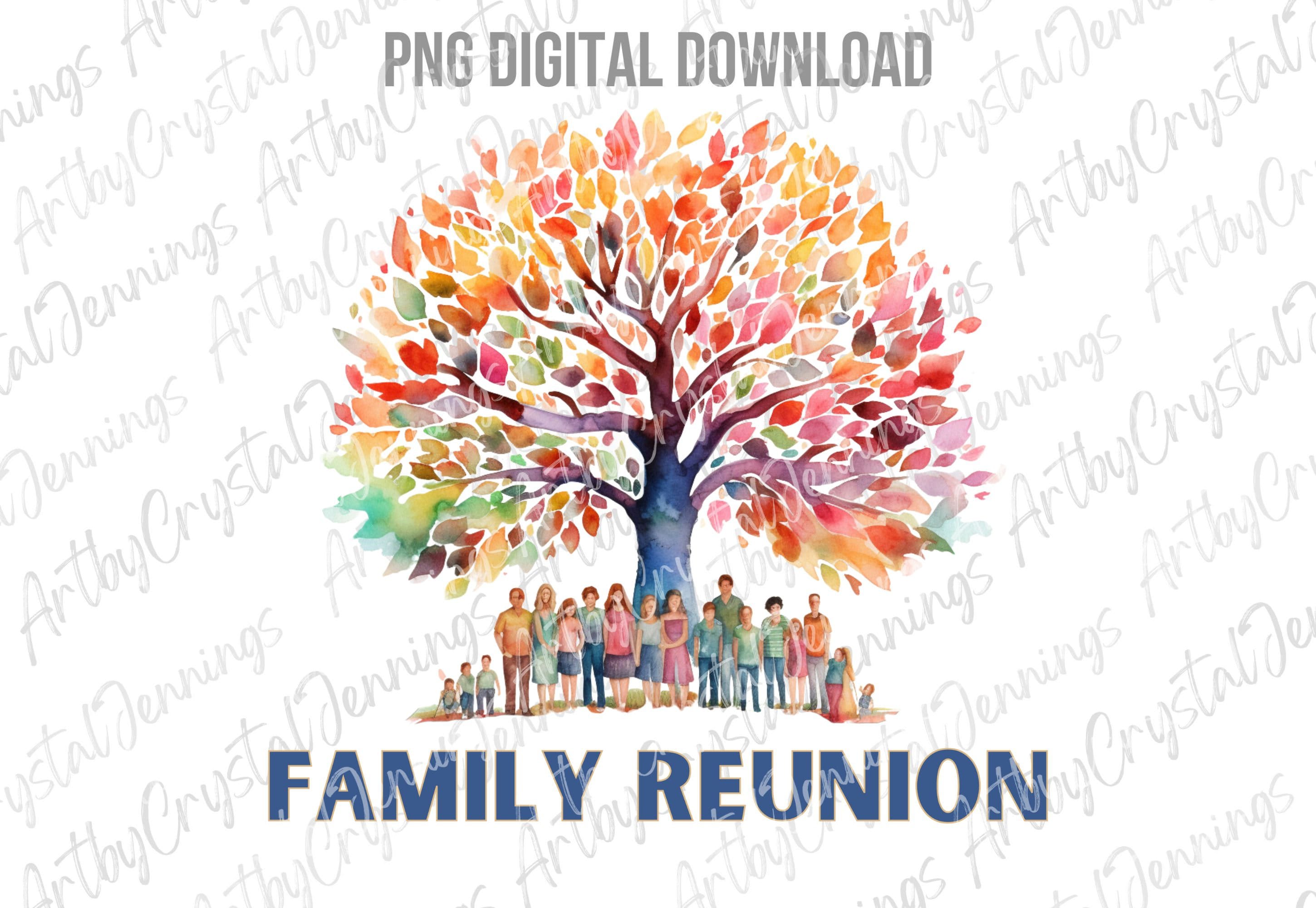 Family Reunion Tree Clipart Hd Png Download Transparent Png Image
