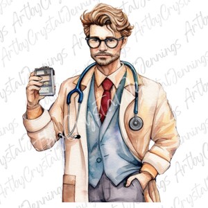 Medical Doctor Design, Doctor Printable Instant Download, Doctor Gift ...