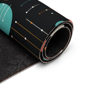 Mid Century Modern Rug Atomic Age Home Decor Rug Rugs for - Etsy