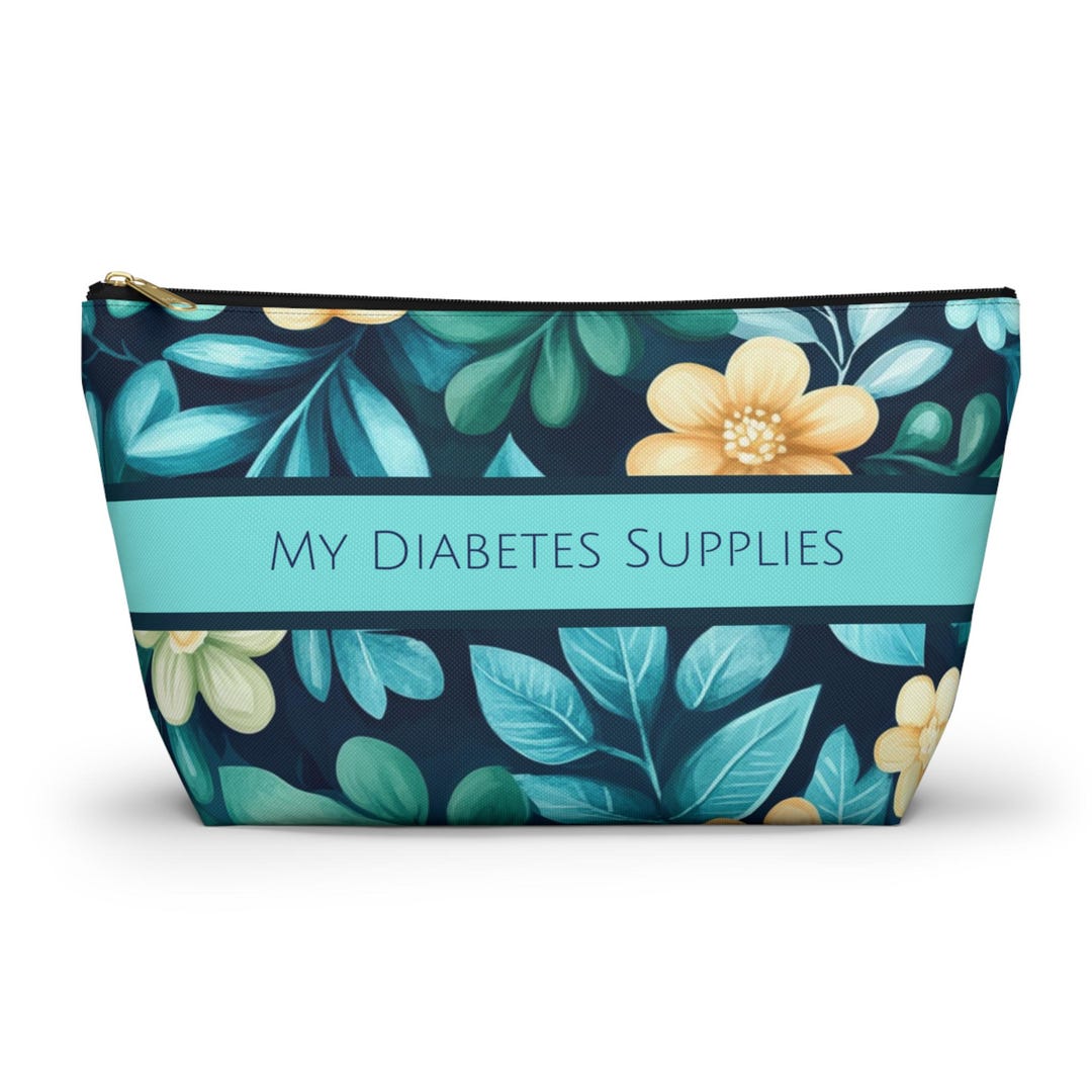 Diabetes Bag Medical Tote Pouch, Type 1, Type 2 Diaversary Gift ...