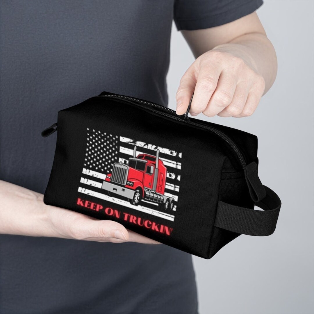 Semi Truck Driver Keep on Truckin Travel Bag, Semi Driver Bag, OTR ...