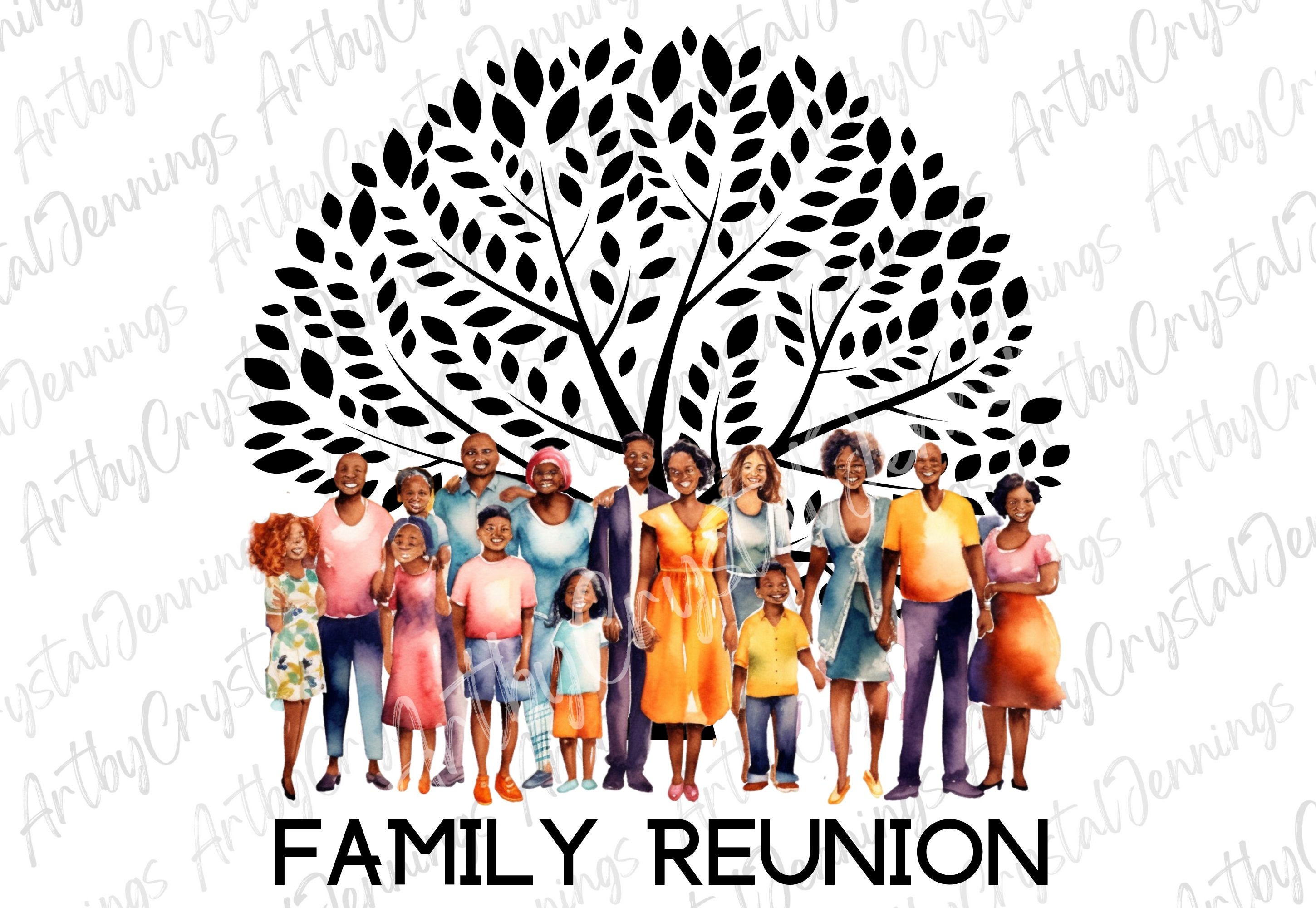 Black Family Reunion Art