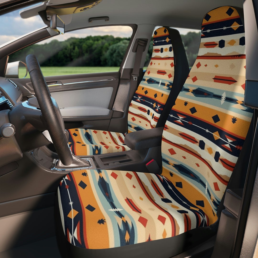 Boho Hippie Car Seat Covers Car Seat Accessory Boho Car Decor Vehicle ...