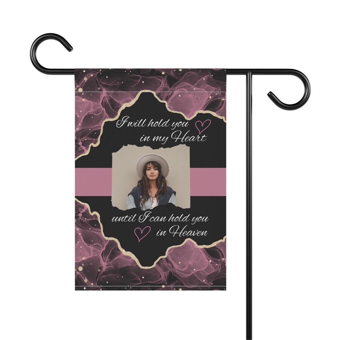 Cemetery Flag Personalized Photo Memorial Cemetery Photo - Etsy