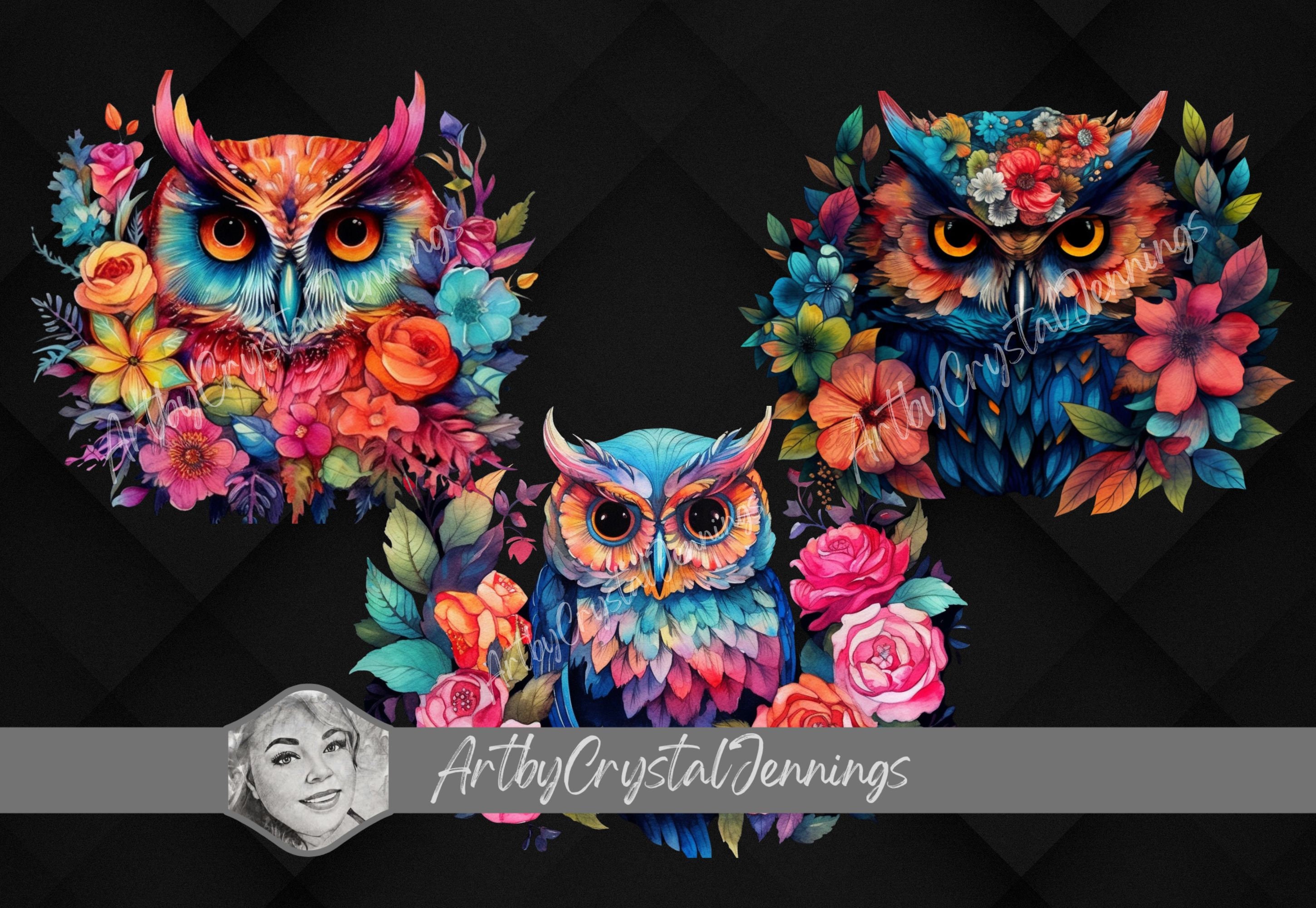 Cute Colorful Owl Wallpapers