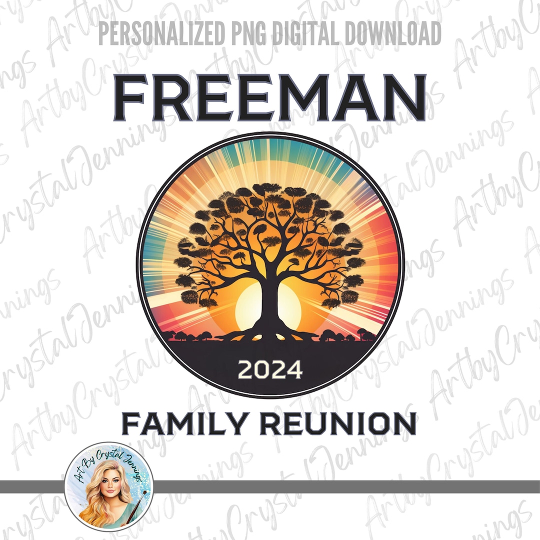 Personalized Family Reunion PNG DIGITAL DOWNLOAD, Personalized Family ...