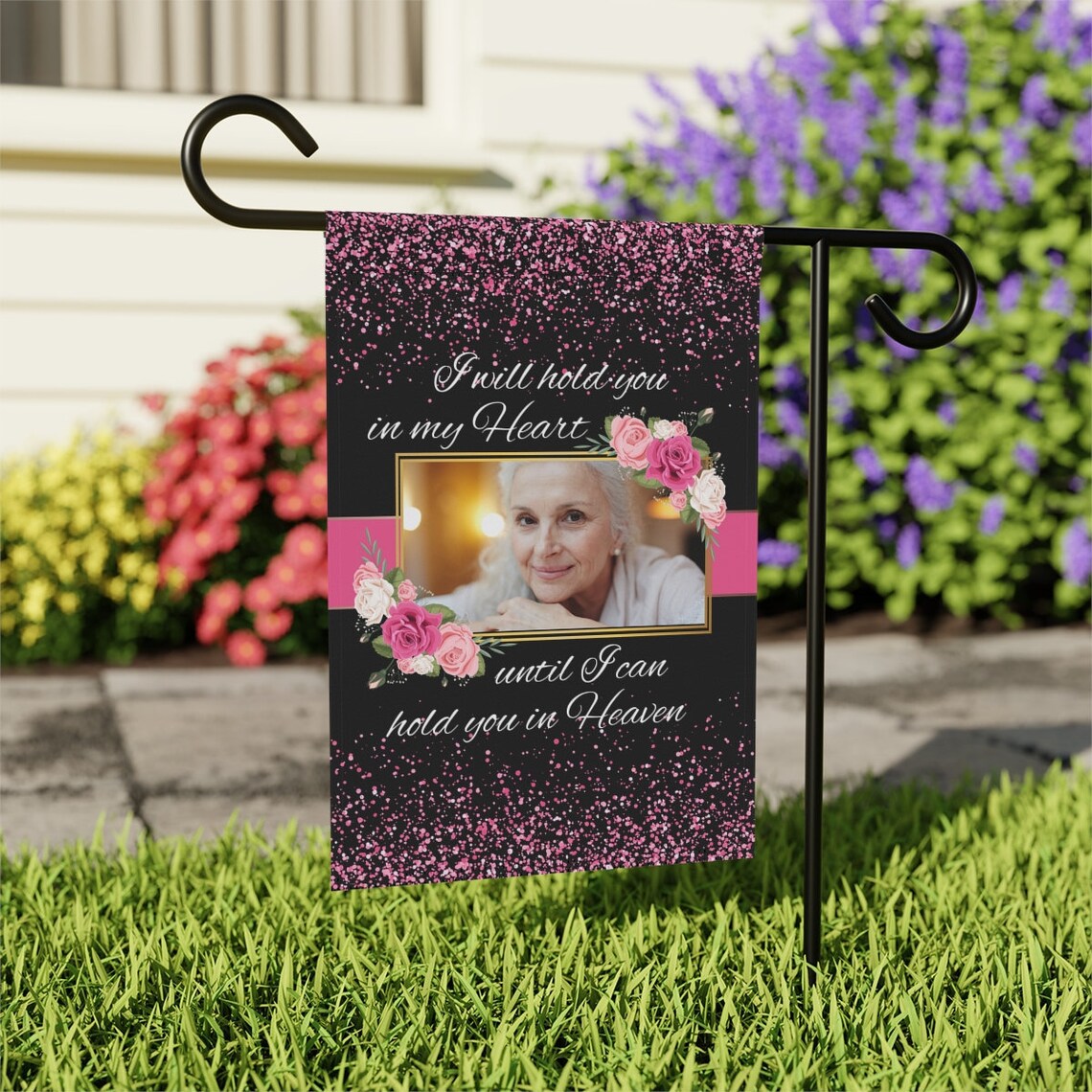 Cemetery Flag Personalized Photo Memorial Cemetery Photo - Etsy