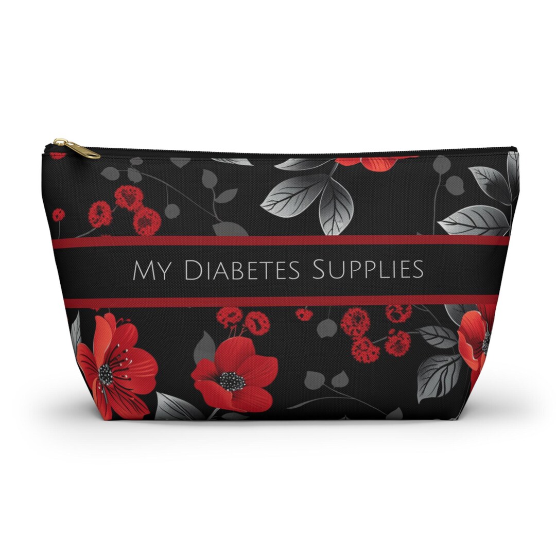 Diabetes Bag Medical Tote Pouch, Type 1, Type 2 Diaversary Gift ...