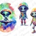 Space Alien Design, Alien Instant Download Space Alien PNG DIGITAL ...