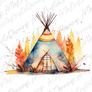 Native Tee Pee Design Instant Download Southwestern Aztec Gift PNG ...