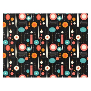 Mid Century Modern Rug Atomic Age Home Decor Rug Rugs for - Etsy