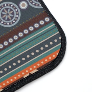 Boho Hippie Car Accessory Floor Mats Retro Mod Car Decor Bohemian ...