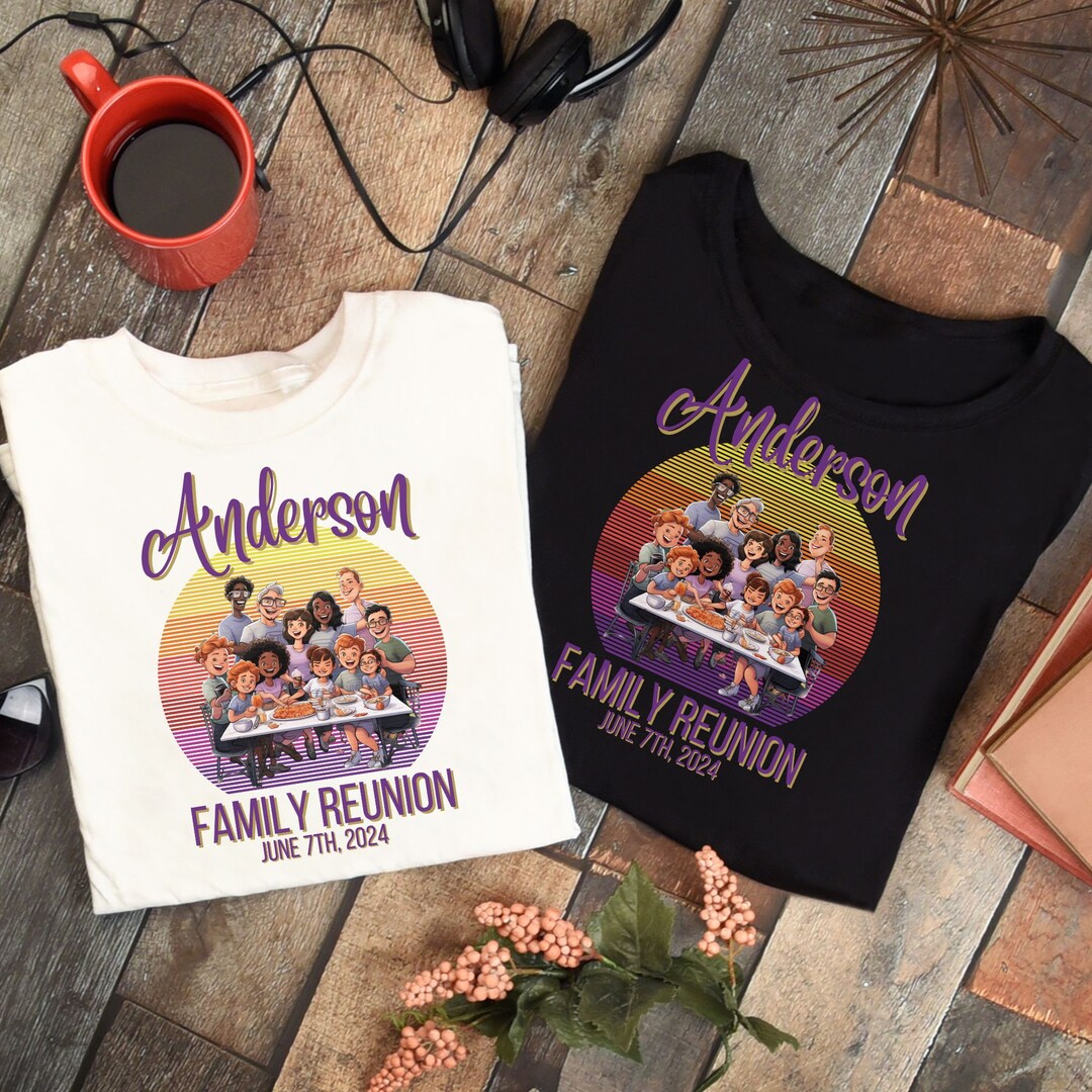 Personalized Family Reunion T Shirt, Custom Family Gathering Tee Shirt ...