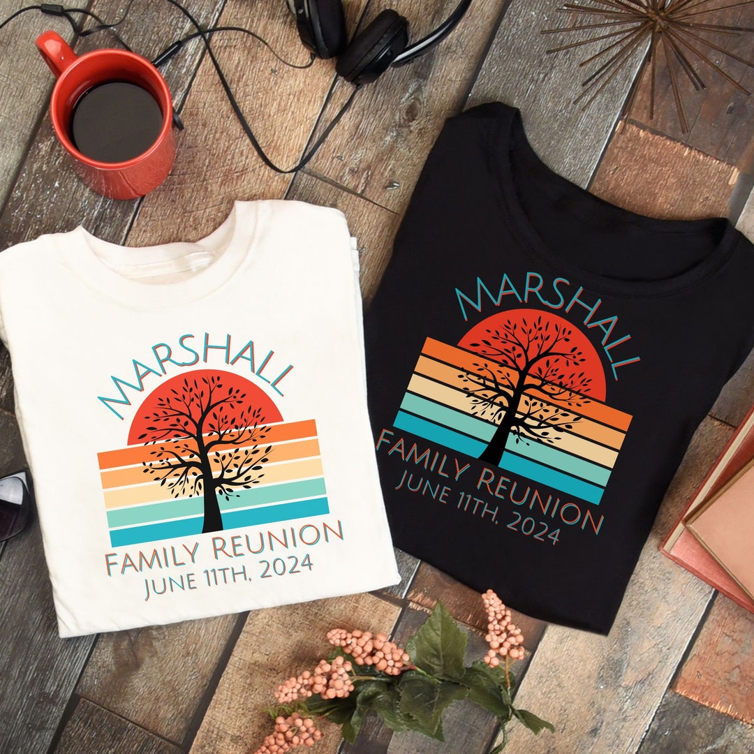 Personalized Family Reunion T Shirt, Custom Family Gathering Tee Shirt ...