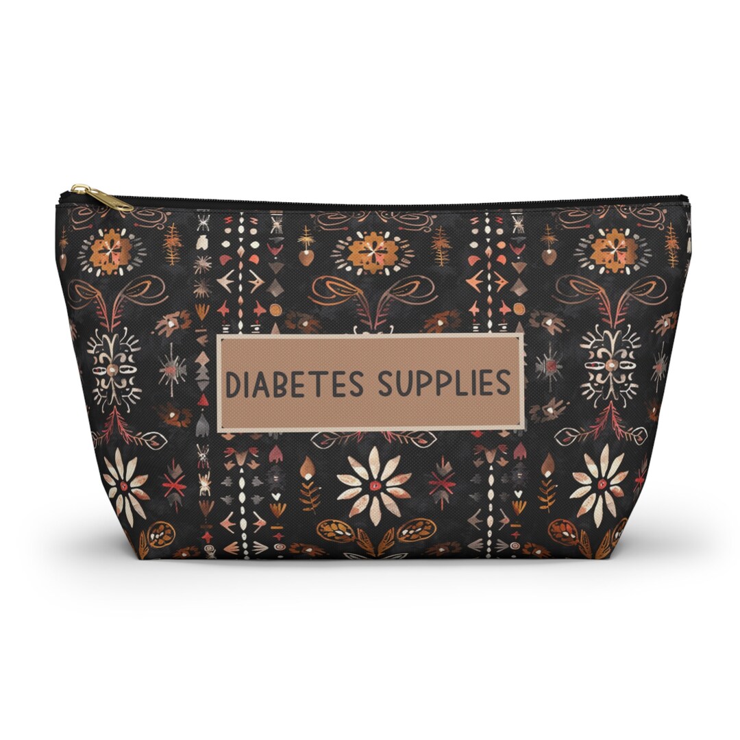 Diabetes Medical Tote Pouch, Type 1, Type 2, Diabetes Bag Gift Diabetic ...