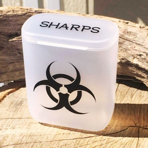 Travel Sharps Container, Travel Biohazard Storage, Type 1 Type 2 ...