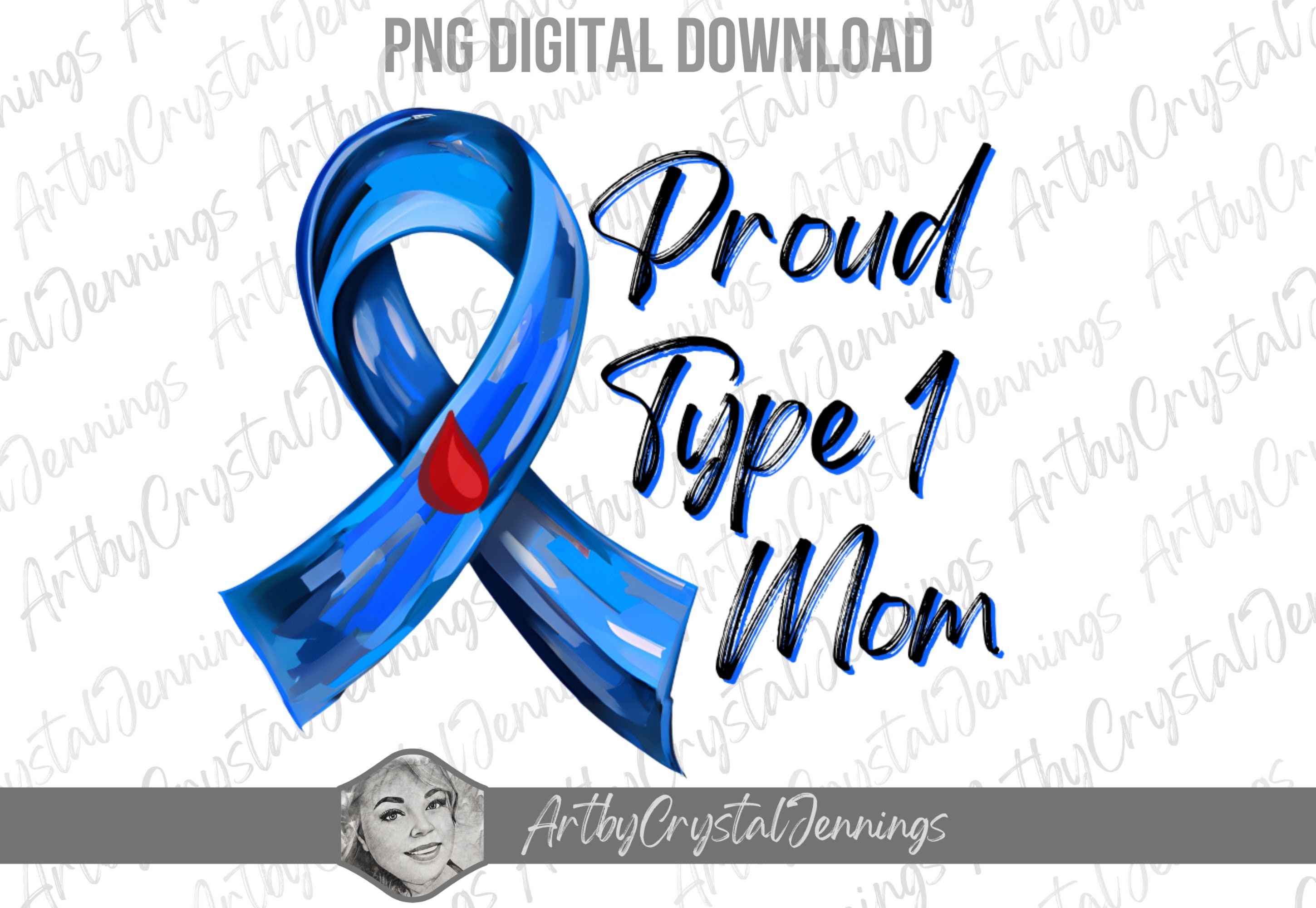 Juvenile Diabetes Awareness Ribbon