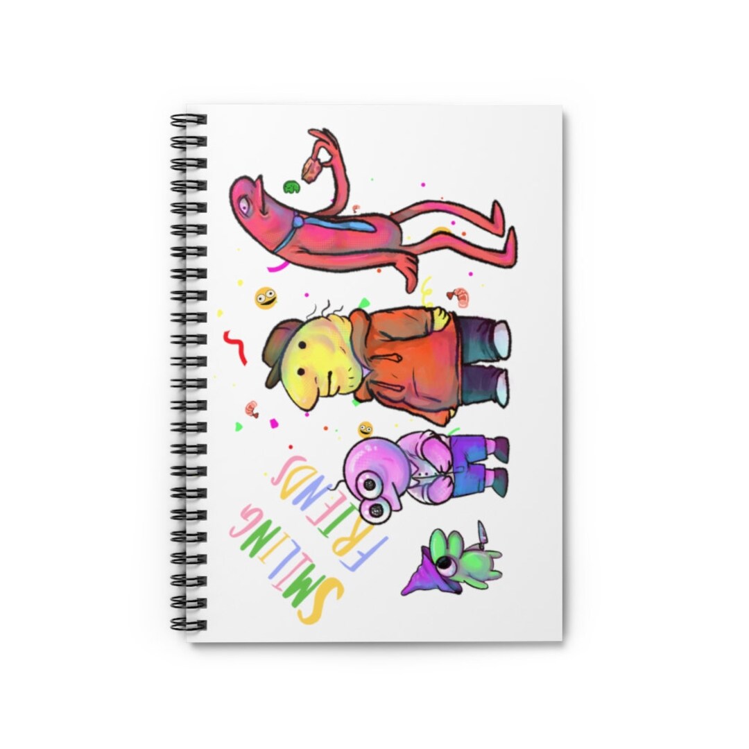 Smiling Friends Spiral Notebook - Etsy