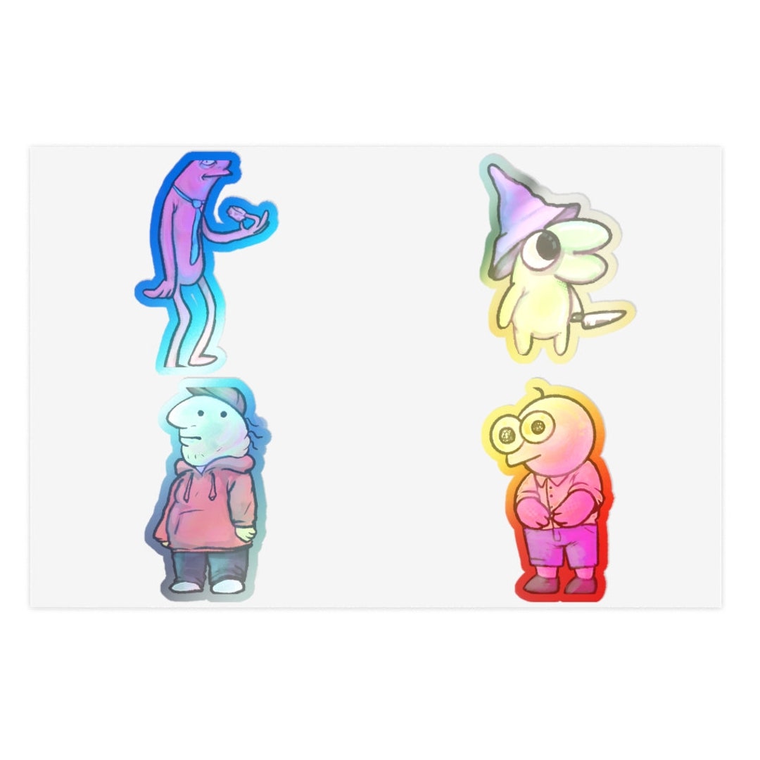 Smiling Friends Sticker Sheets - Etsy