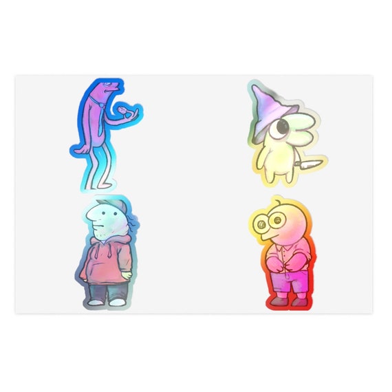 Smiling Friends Sticker Sheets - Etsy