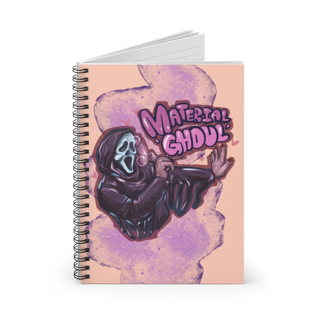 Material Ghoul Ghostface Scream Spiral Notebook - Etsy