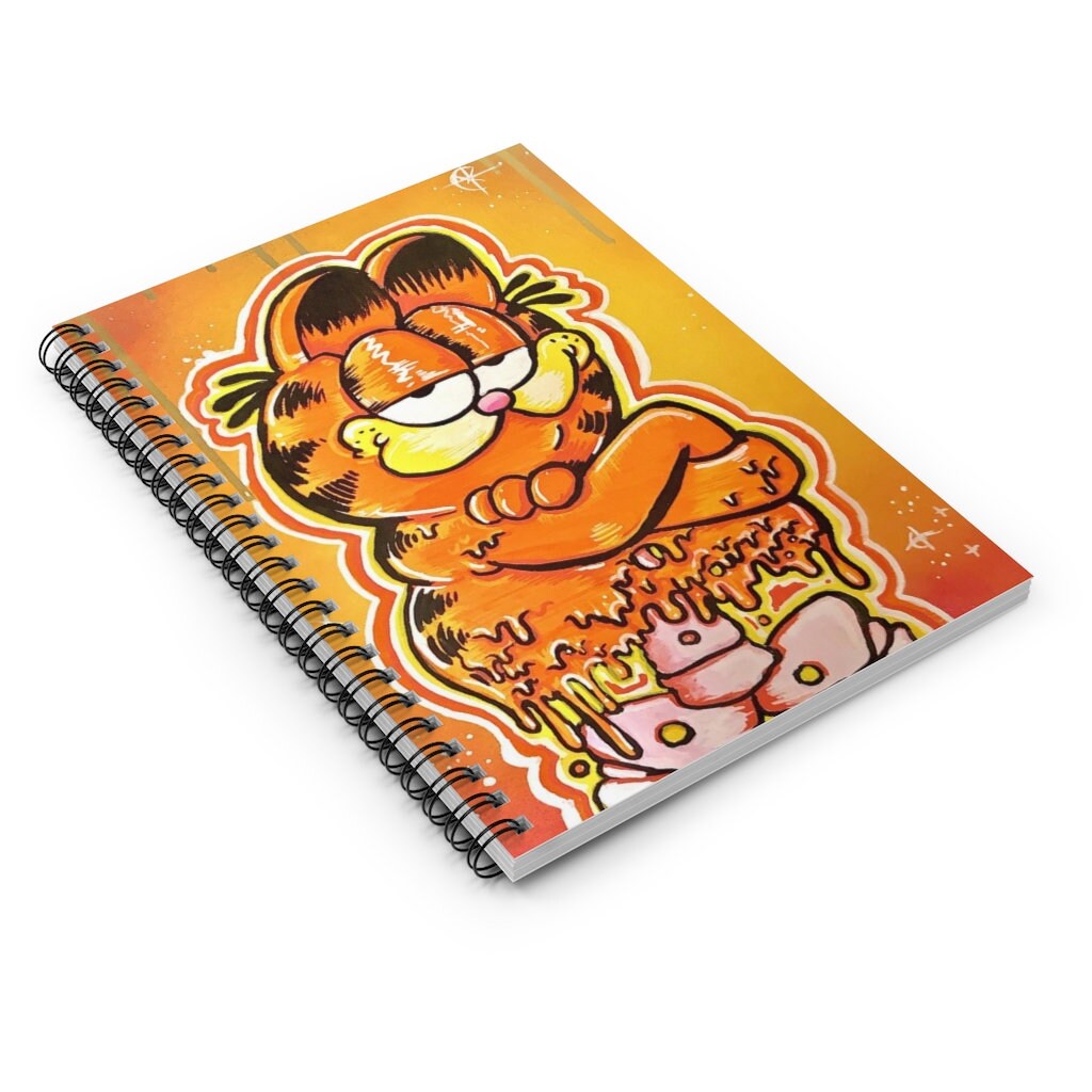 Garfield Pop Art Notebook - Etsy