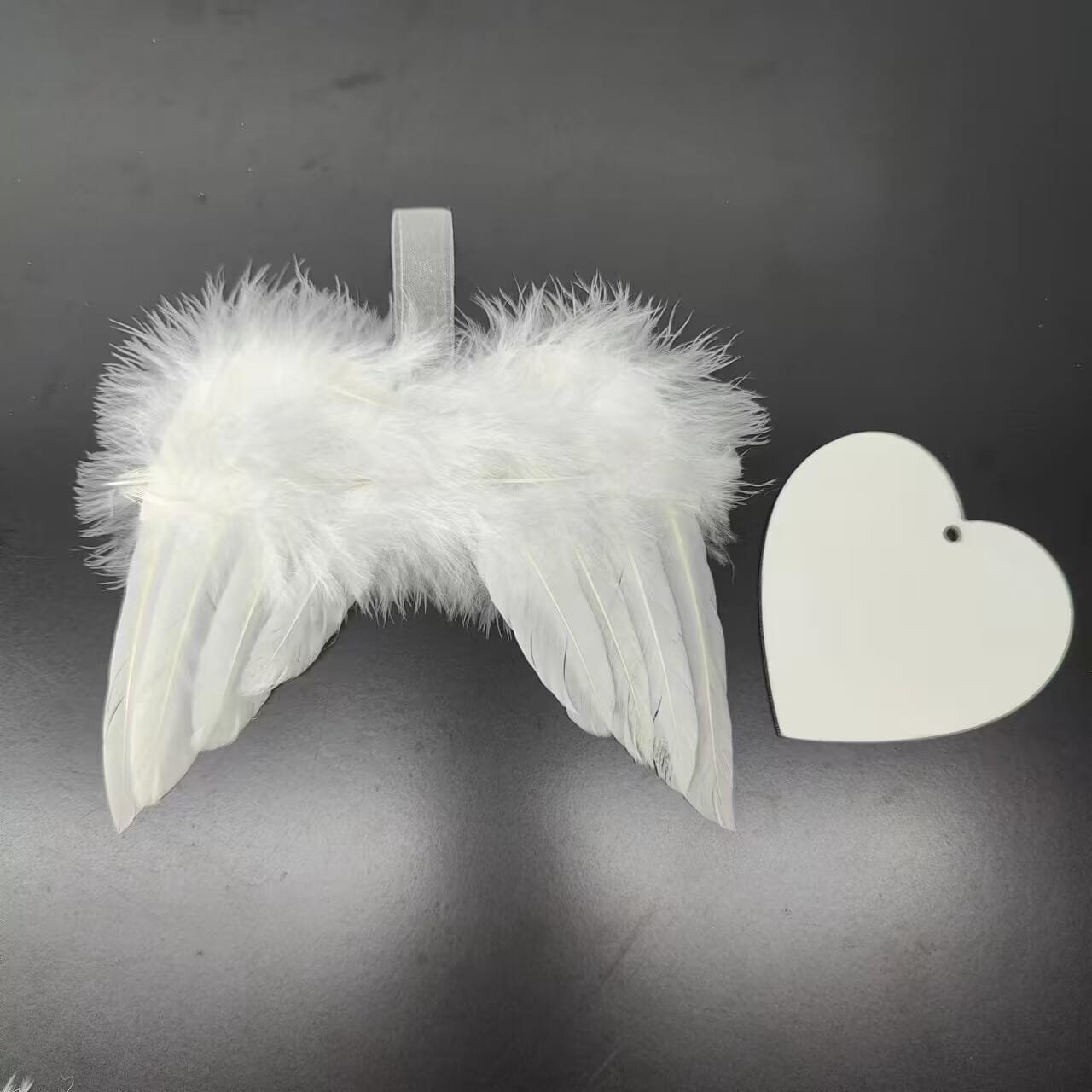 Sublimation Angel Wing Memorial Ornament sublimation Ornament Christmas ...